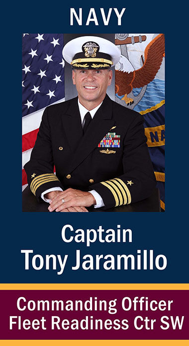 Coronado’s “Avenue Of The Heroes” ... Capt. Anthony “Tony” Jaramillo ...