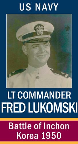 Avenue Of Heroes Banner Recipient ... Lieutenant Commander Fred ...