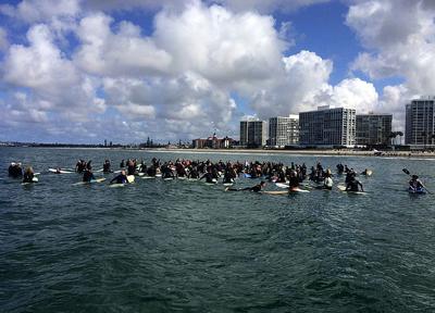 Paddle Out Memorial Held For Coronadan Lorton Mitchell | Coronado ...