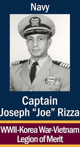 Coronado’s “Avenue Of The Heroes” ... Captain Joseph “Joe” Rizza, U.S ...