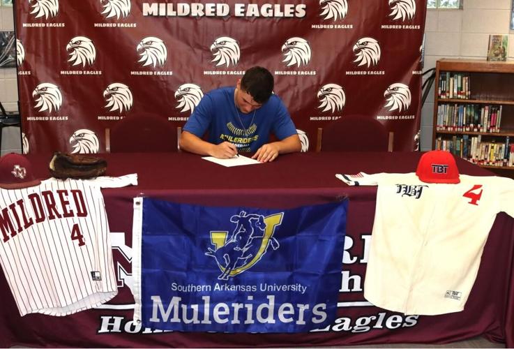 GC Baseball: Mildred's Austin Wing signs with Southern Arkansas ...