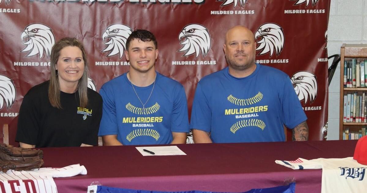 GC Baseball: Mildred's Austin Wing signs with Southern Arkansas ...
