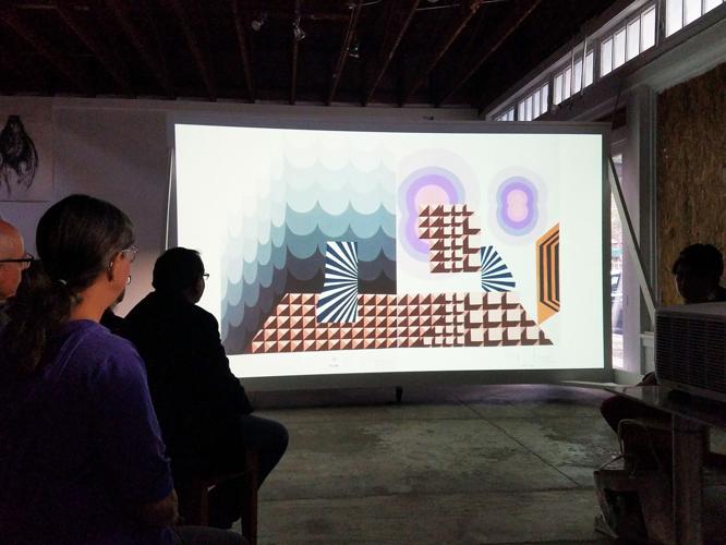 'Michelle Weinberg is here:' New York artist brings residency work to ...