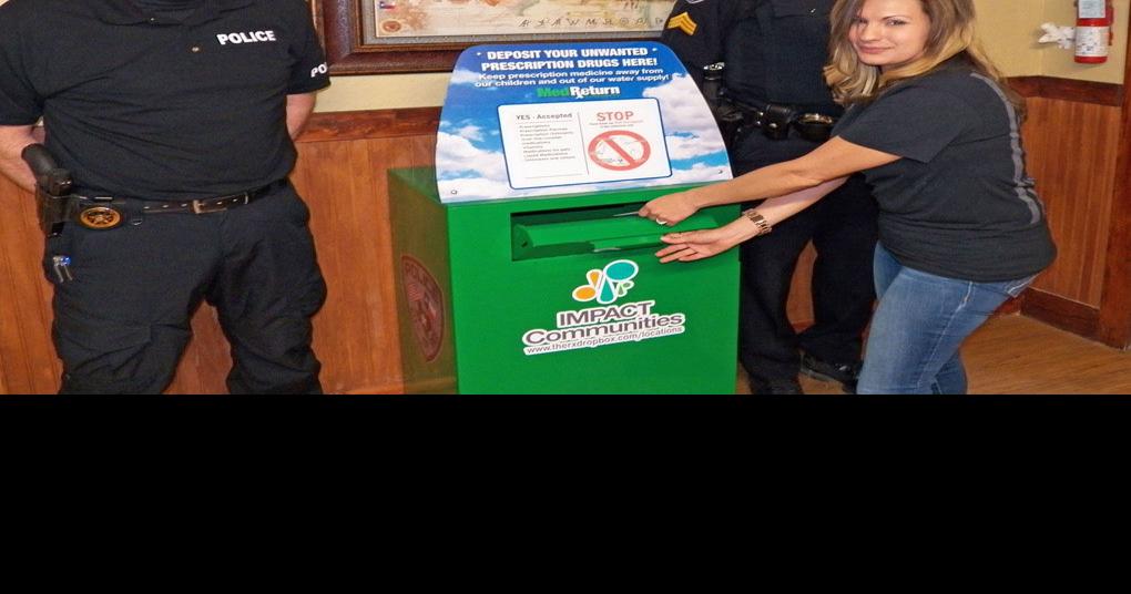 Rice Police Department provides Rx Drug disposal | News ...