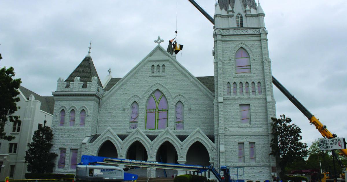 New copper spire for First United Methodist Church | News ...