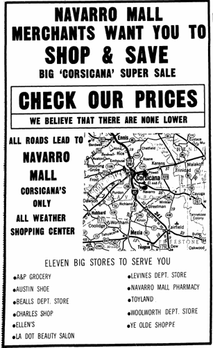 History: Navarro Mall opens its doors | News | corsicanadailysun.com