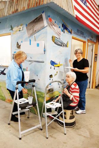 Coyote Squadron mural shares airborne history | News ...