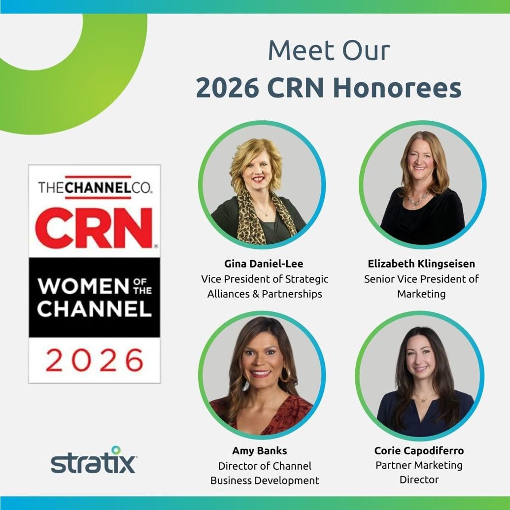 Four Stratix Leaders Recognized on CRN 2026 Women of the Channel List ...