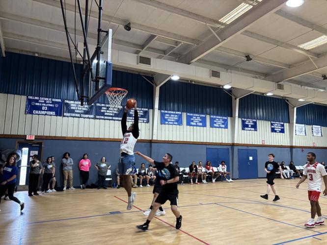 Navarro College basketball visits JLCCS | News | corsicanadailysun.com