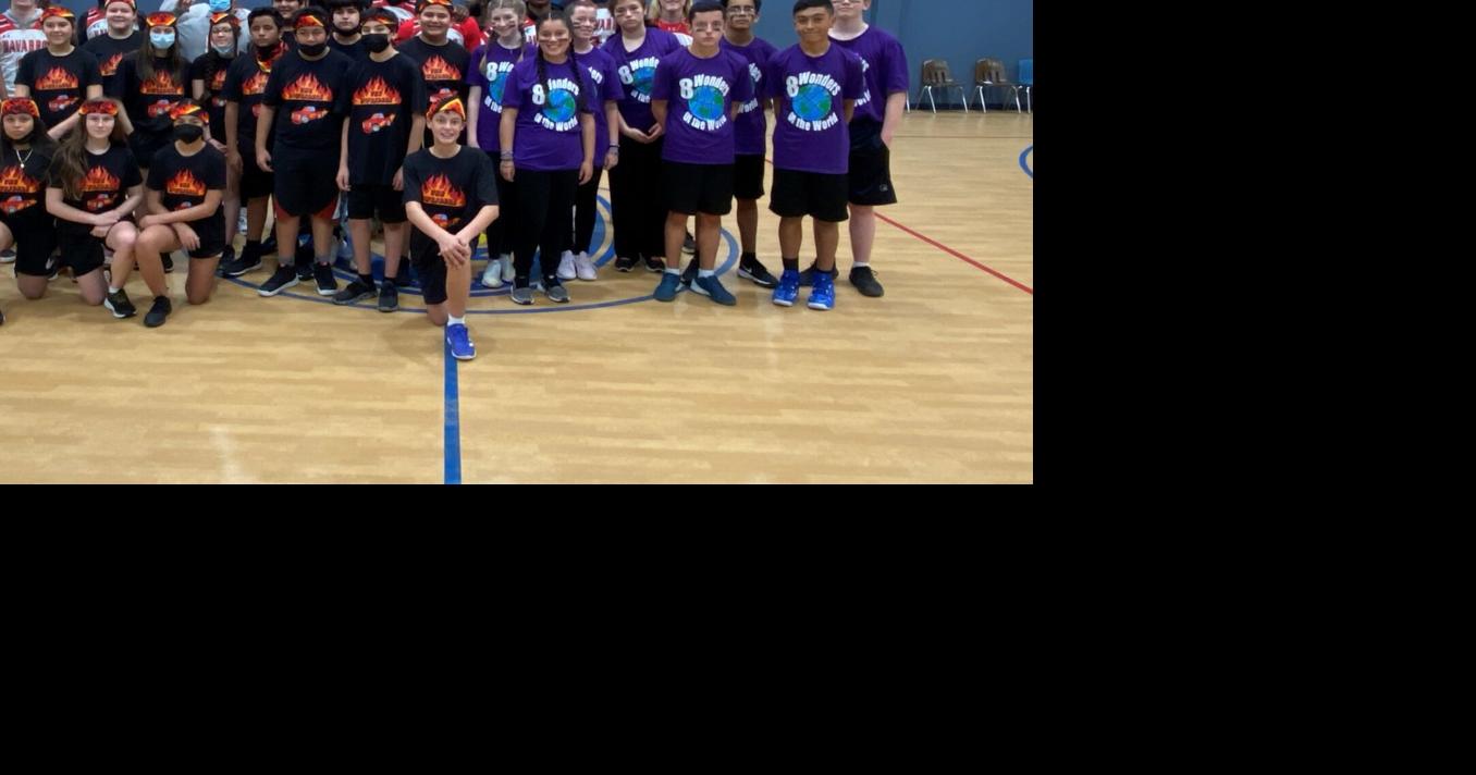 Navarro College Basketball team visits students | News ...