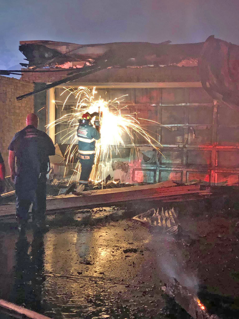 Kerens Fire Department assists in Trinidad structure fire | News ...