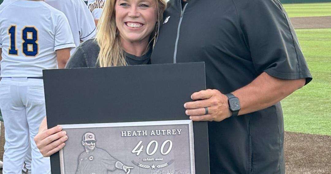 GC Baseball: Tiger legendary coach Heath Autrey honored for 400th win ...