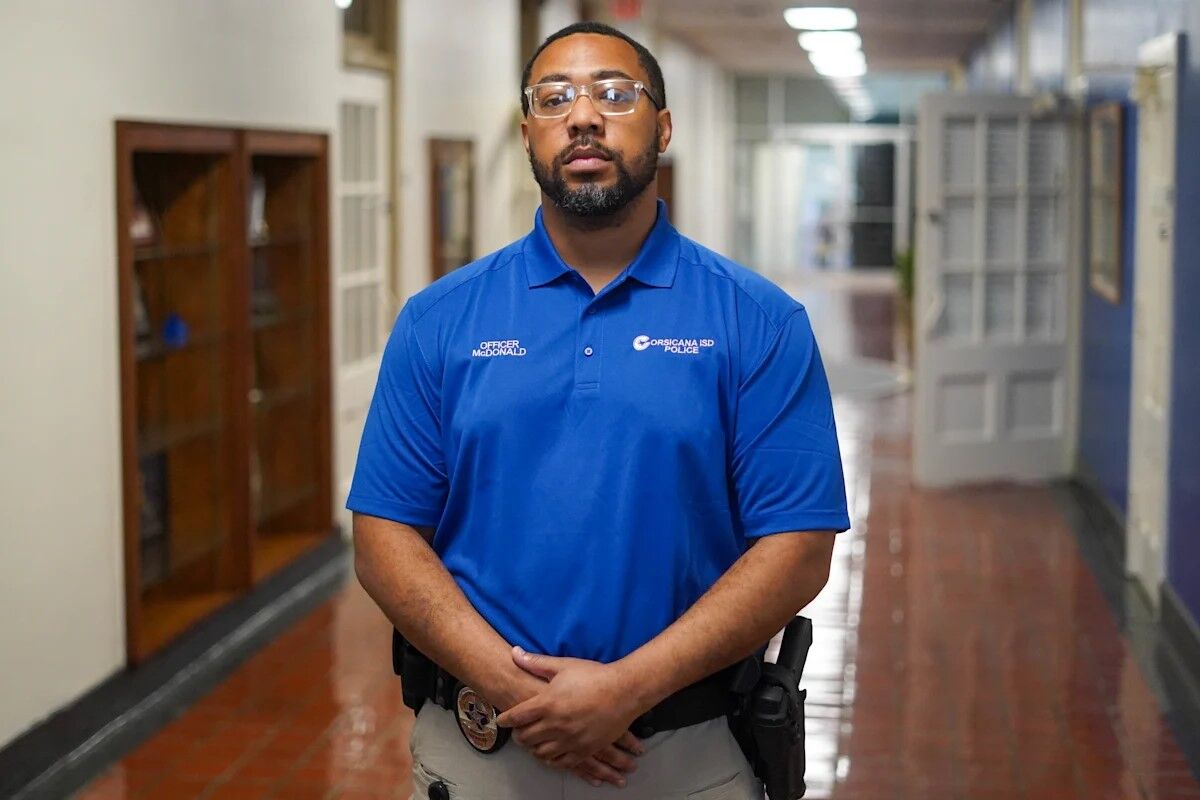 New CISD officer McDonald brings personal mission to campus safety ...