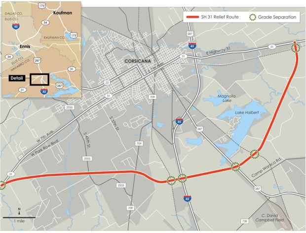 TxDOT unveils bypass maps | Local News | corsicanadailysun.com