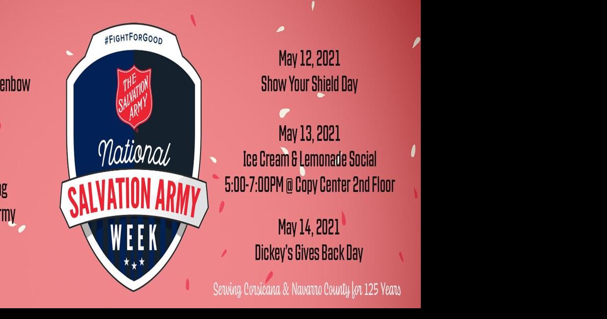 Corsicana marks National Salvation Army Week May 10-16 | News ...