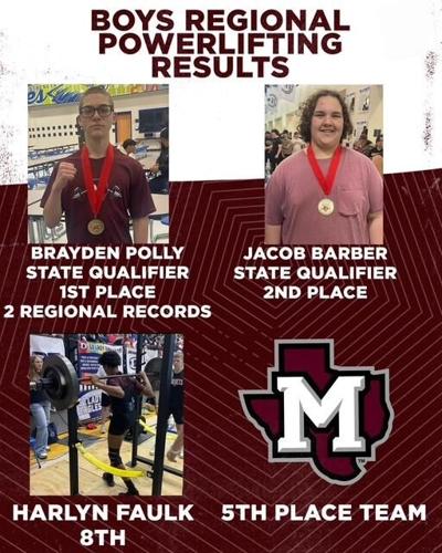 GC Powerlifting: Braydon Polly leads Mildred's Powerlifting boys team ...