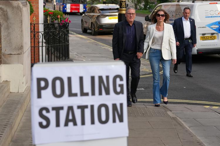 British voters cast ballots in local elections seen as a verdict on ...