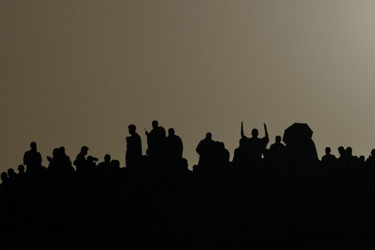 Muslim pilgrims converge on Mount Arafat in Saudi Arabia as the Hajj ...