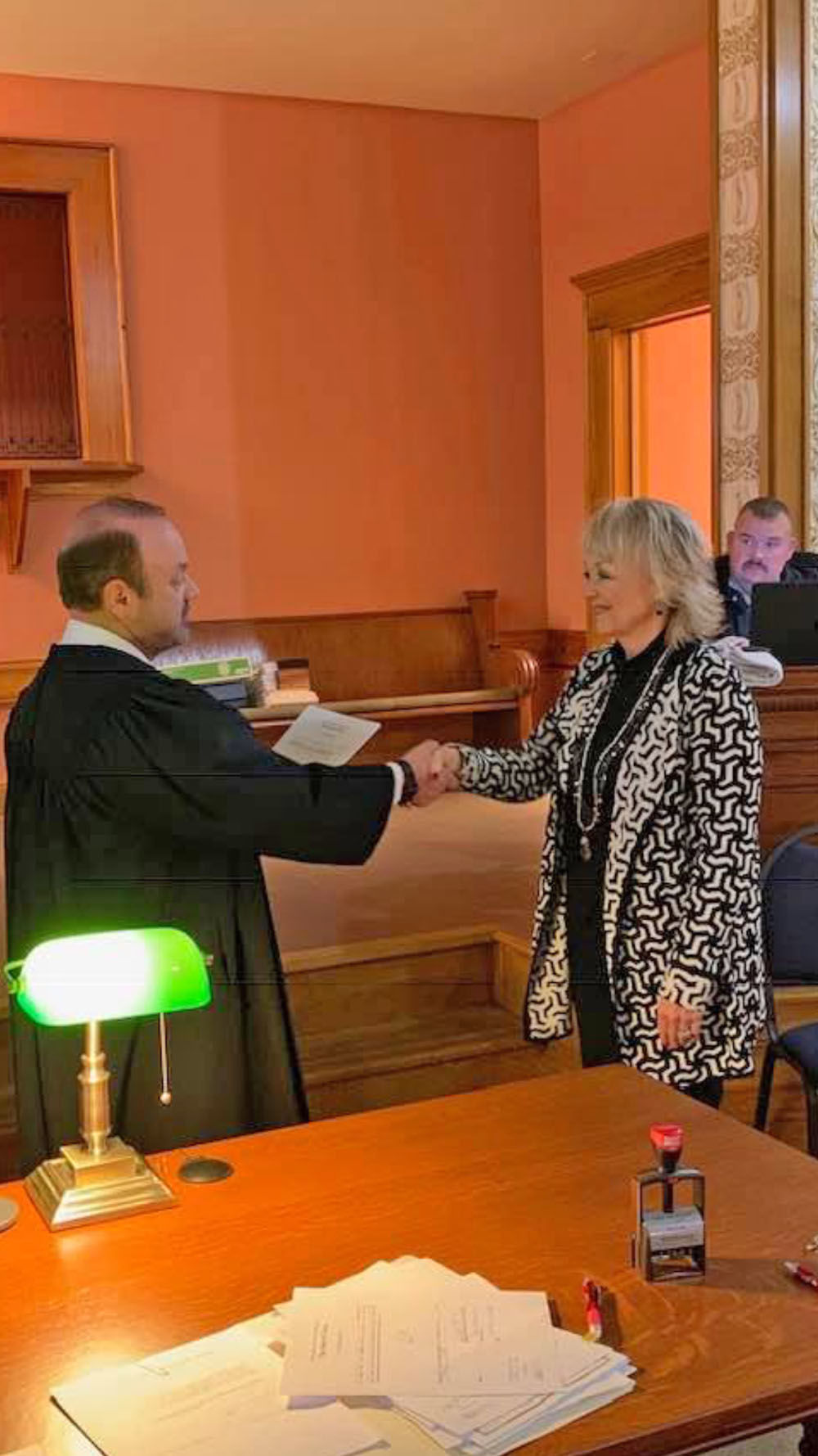 PHOTOS: Judge Lagomarsino swears in Navarro County officials | News ...