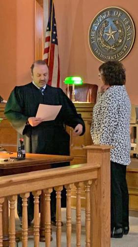 PHOTOS: Judge Lagomarsino swears in Navarro County officials | News ...