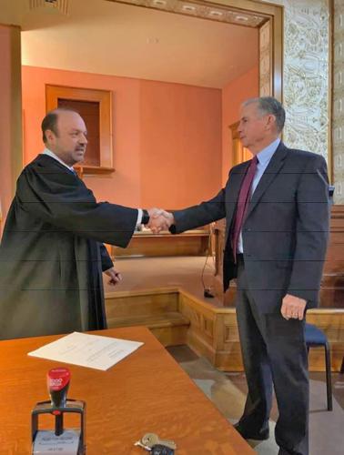 PHOTOS: Judge Lagomarsino swears in Navarro County officials | News ...
