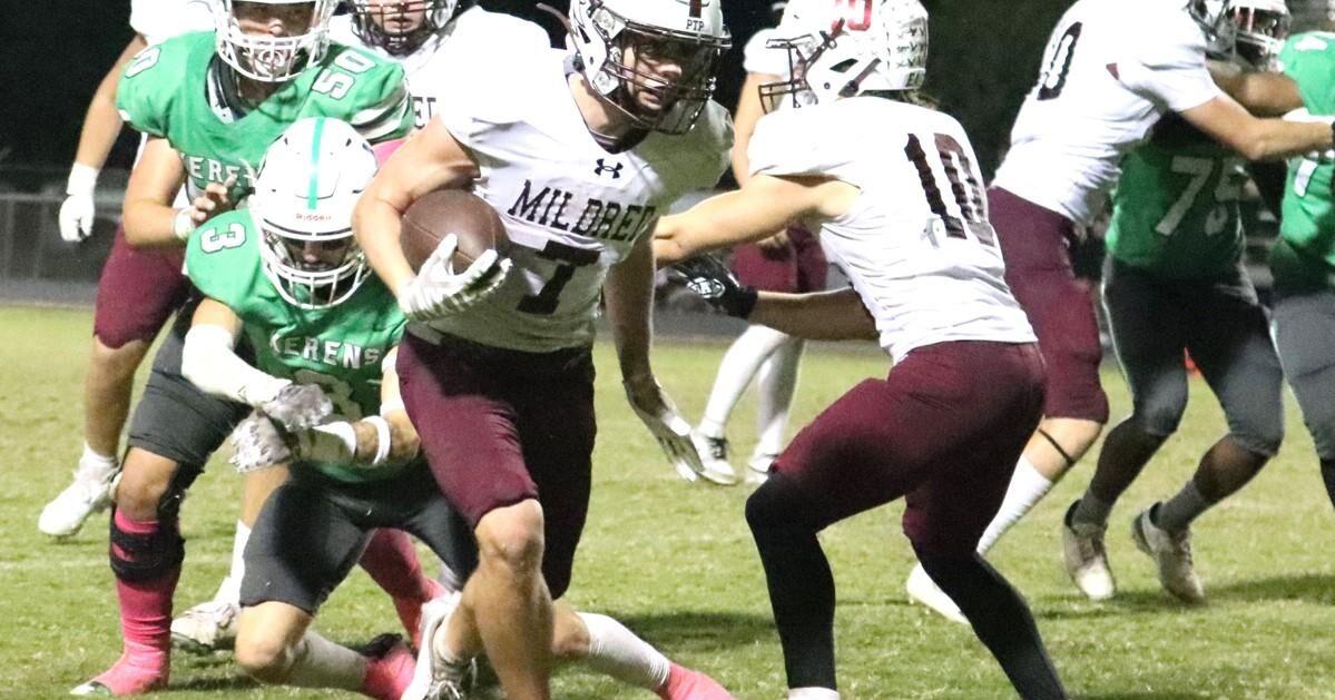 GC Football: Mildred completes unbeaten regular season with 50-6 romp ...