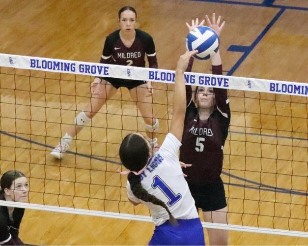 GC Volleyball: Mildred comes back to edge Blooming Grove to forge 3-way ...