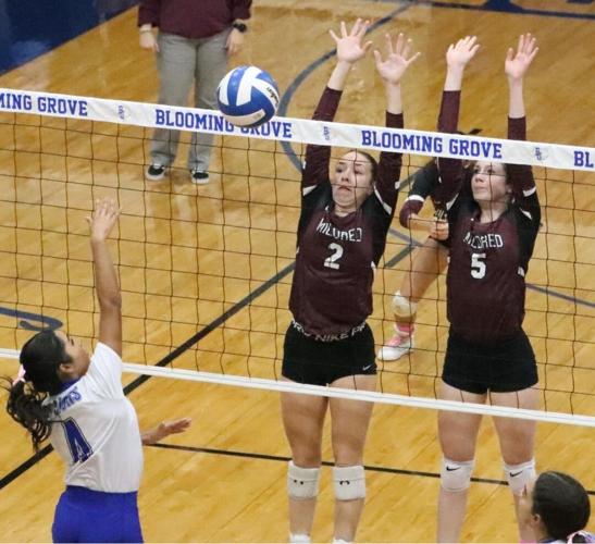 GC Volleyball: Mildred comes back to edge Blooming Grove to forge 3-way ...