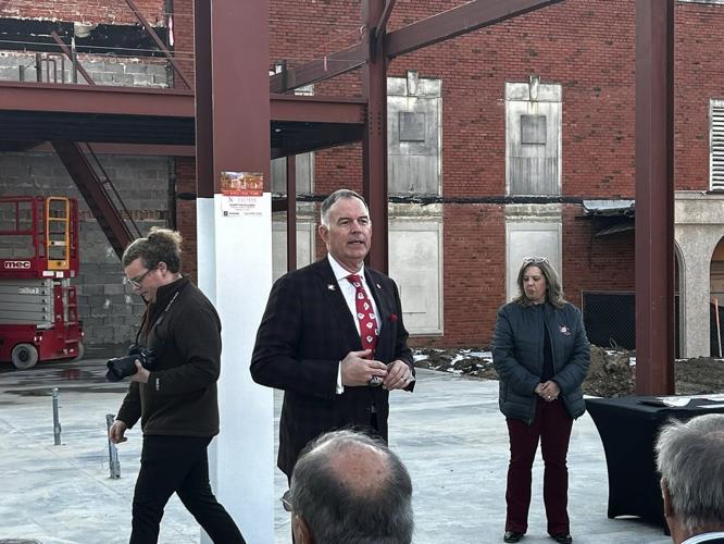 Navarro College holds column signing event on site of new Albritton ...