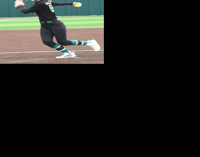 GC Softball: Rylee Spivey throws masterpiece at Hawkins, Kerens ...
