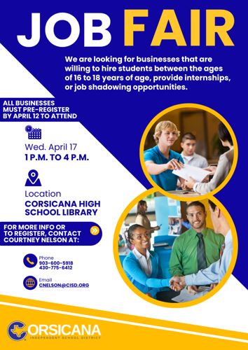 Student Job Fair held at CHS Library on April 17 | News ...