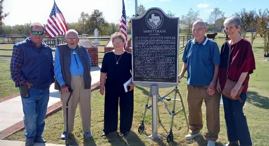 Drane marker unveiled last week | Newsletters | corsicanadailysun.com