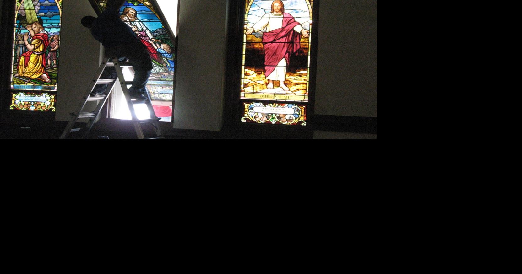 First Methodist stained glass is an eye catcher | News ...