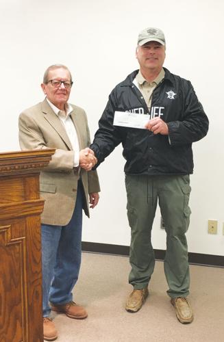 NCSO receives donation — Commissioners cover much ground in the midst ...