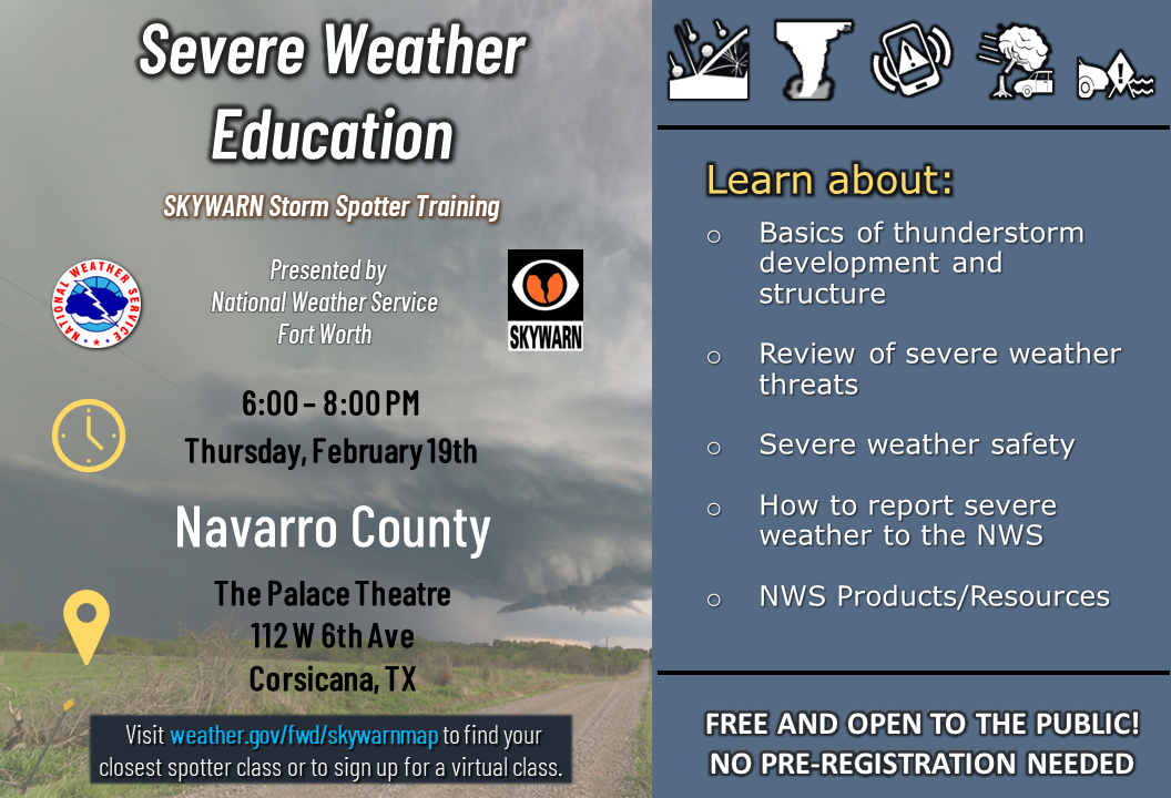 Severe weather education class scheduled for Feb. 19 | News ...