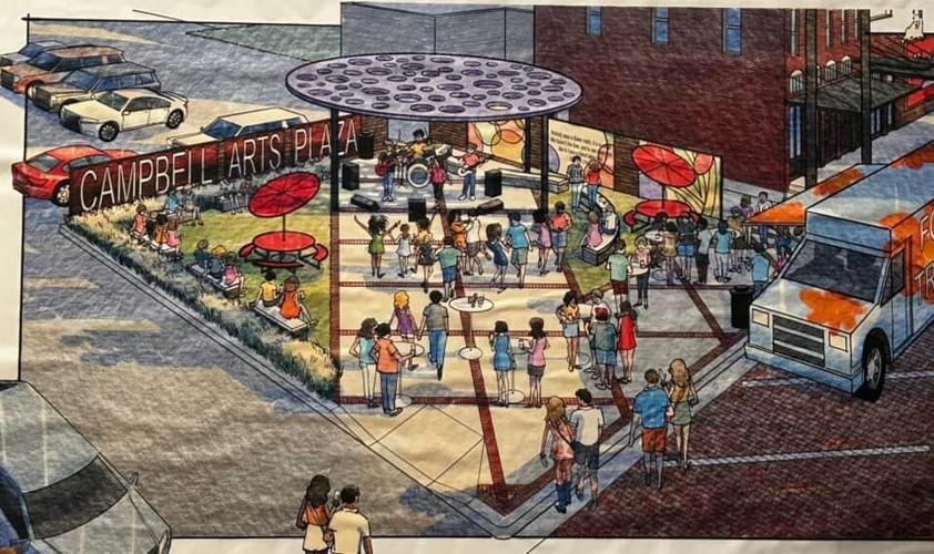 Campbell Arts Plaza comes to Downtown Corsicana this fall | News ...