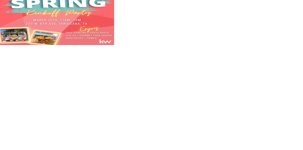 Spring Kickoff Party set for March 12 | News | corsicanadailysun.com