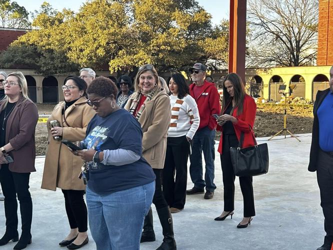 Navarro College holds column signing event on site of new Albritton ...