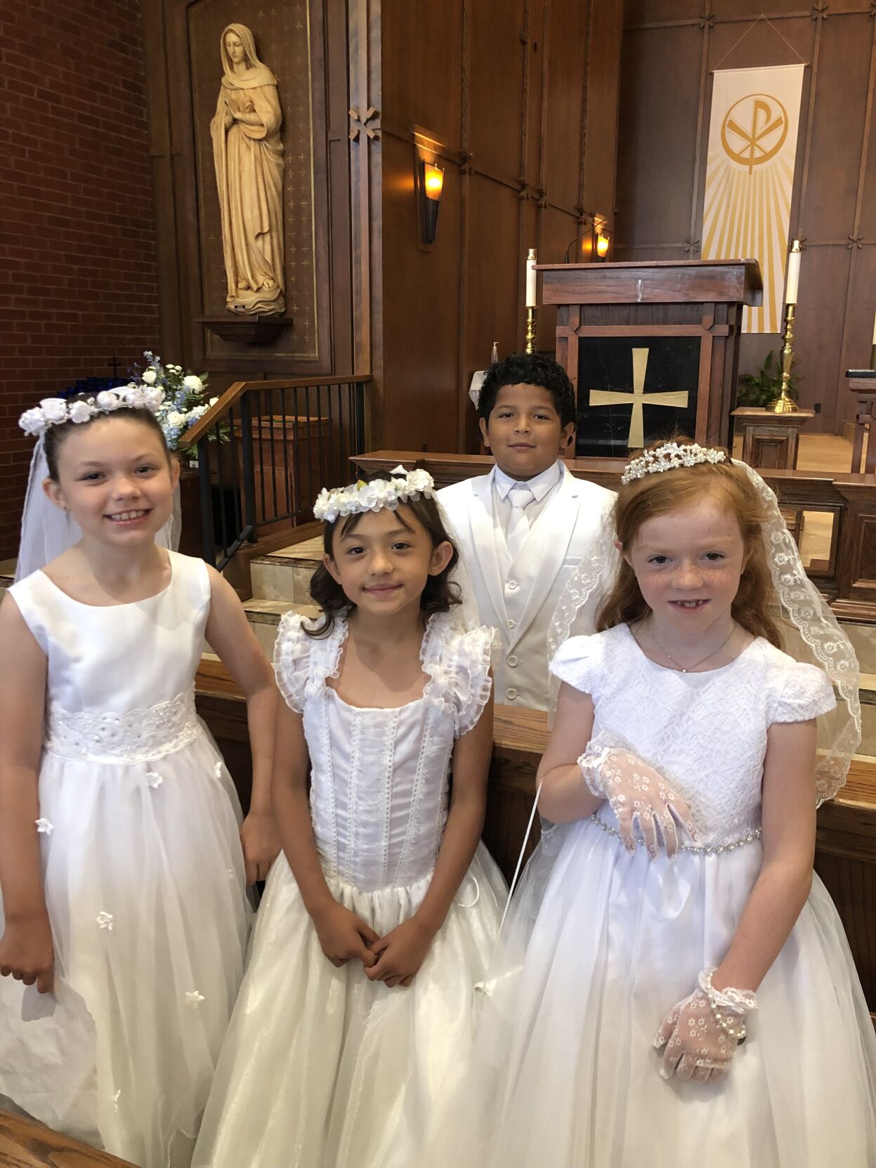 First Communion at Immaculate Conception Catholic Church | News ...