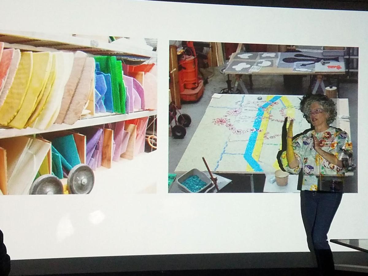 'Michelle Weinberg is here:' New York artist brings residency work to ...