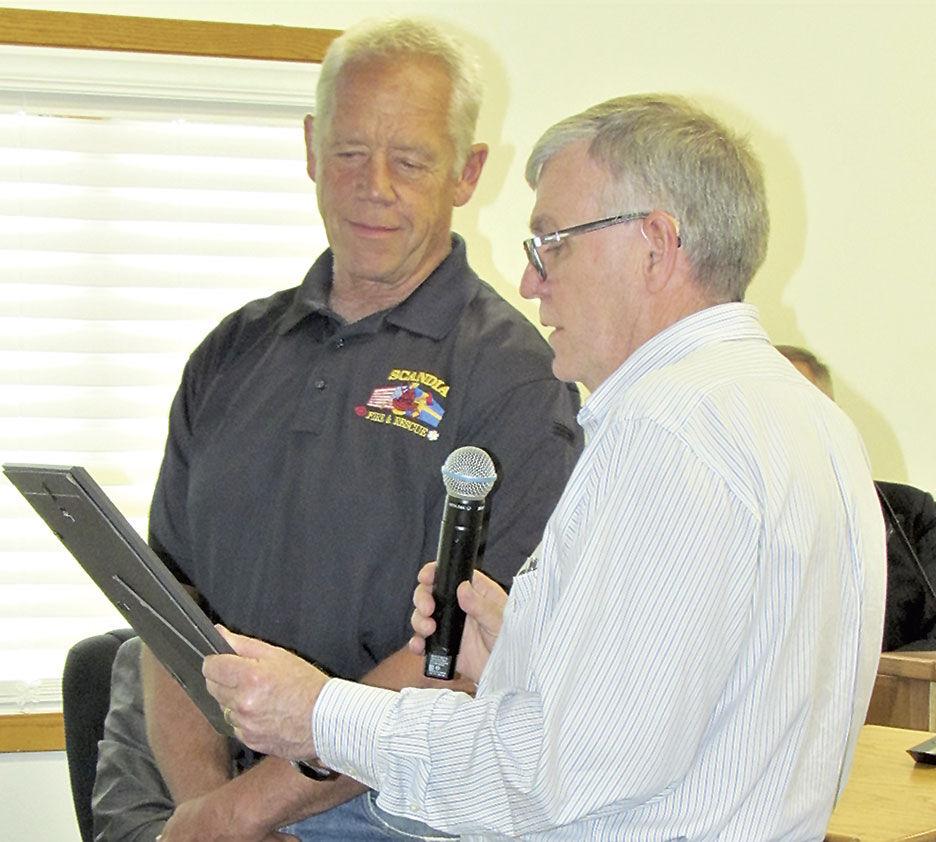 City of Scandia honors Peter Nora with Good Neighbor award | News ...