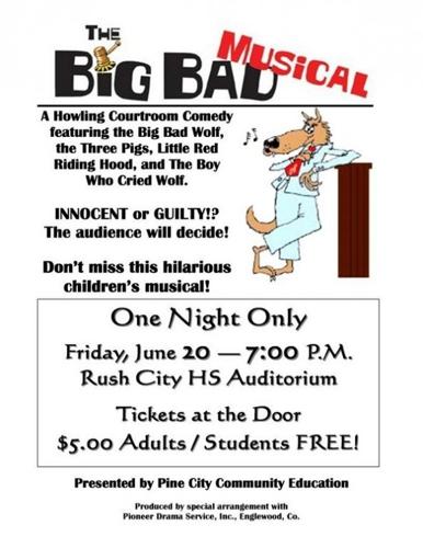 The Big Bad Musical: A Howling Courtroom Comedy | | countrymessenger.com