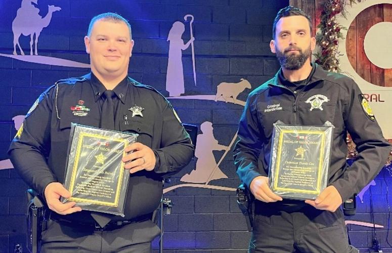 Sheriff's office holds award ceremoney | Local News | courier-tribune.com