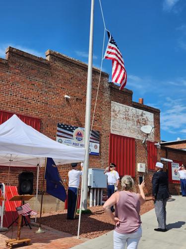 Amvets Post 905 holds flag dedication ceremony | Local News | courier ...