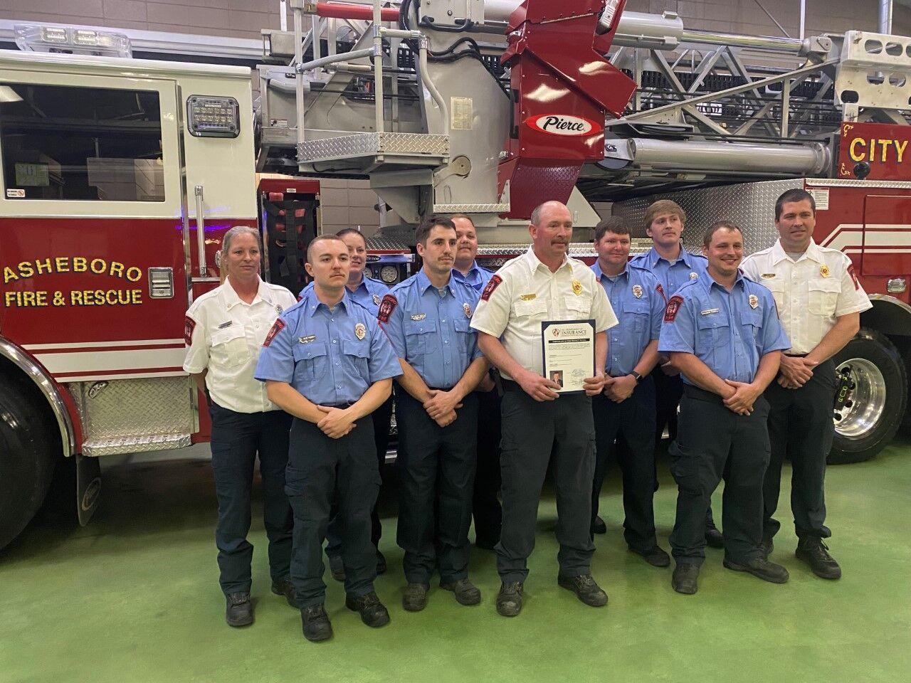 Asheboro fire district receives new rating after inspection | Local ...