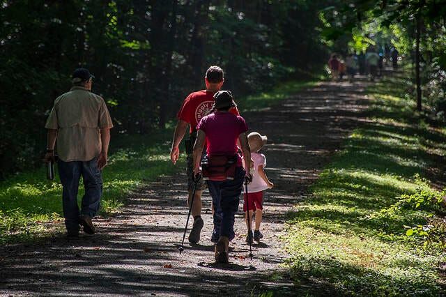 New section of Deep River Rail Trail unveiled | Features | courier ...