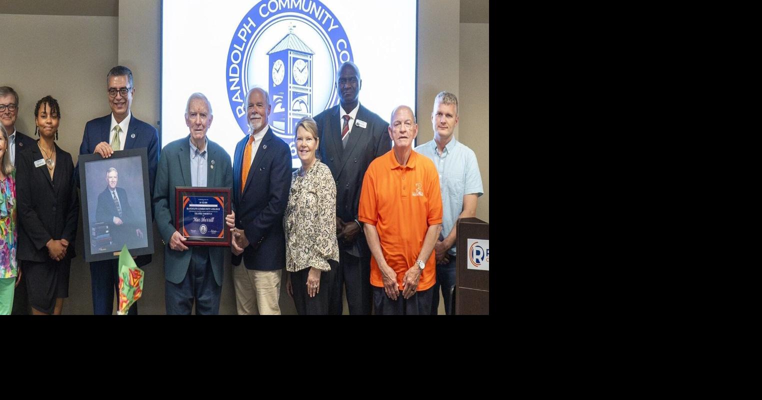 RCC board honors Sherrill as trustee emeritus | Local News | courier ...