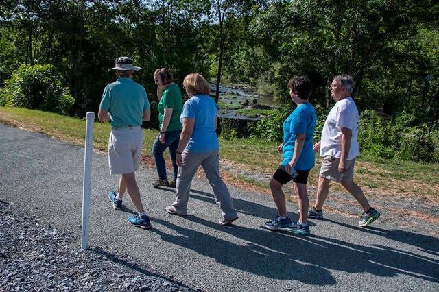 New section of Deep River Rail Trail unveiled | Features | courier ...