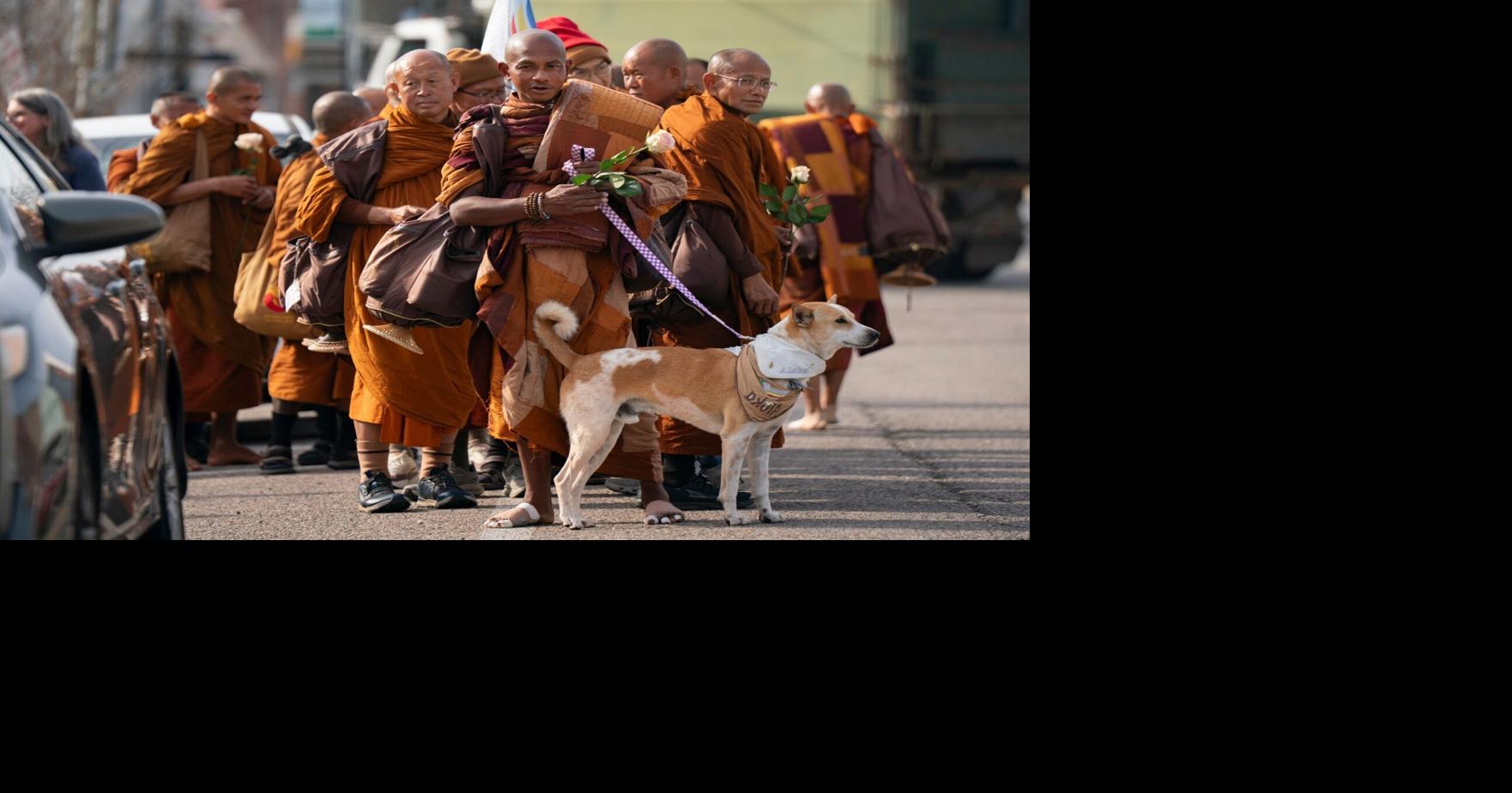 Walk for Peace monks' route changes slightly | Local News | courier ...