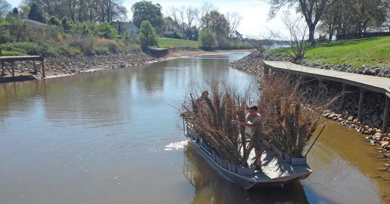 Fisheries Section Project Deploys Habitat Enhancements | Online Only ...